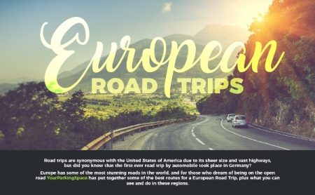 Infographic: Best driving roads in Europe | Turbo-Nutters